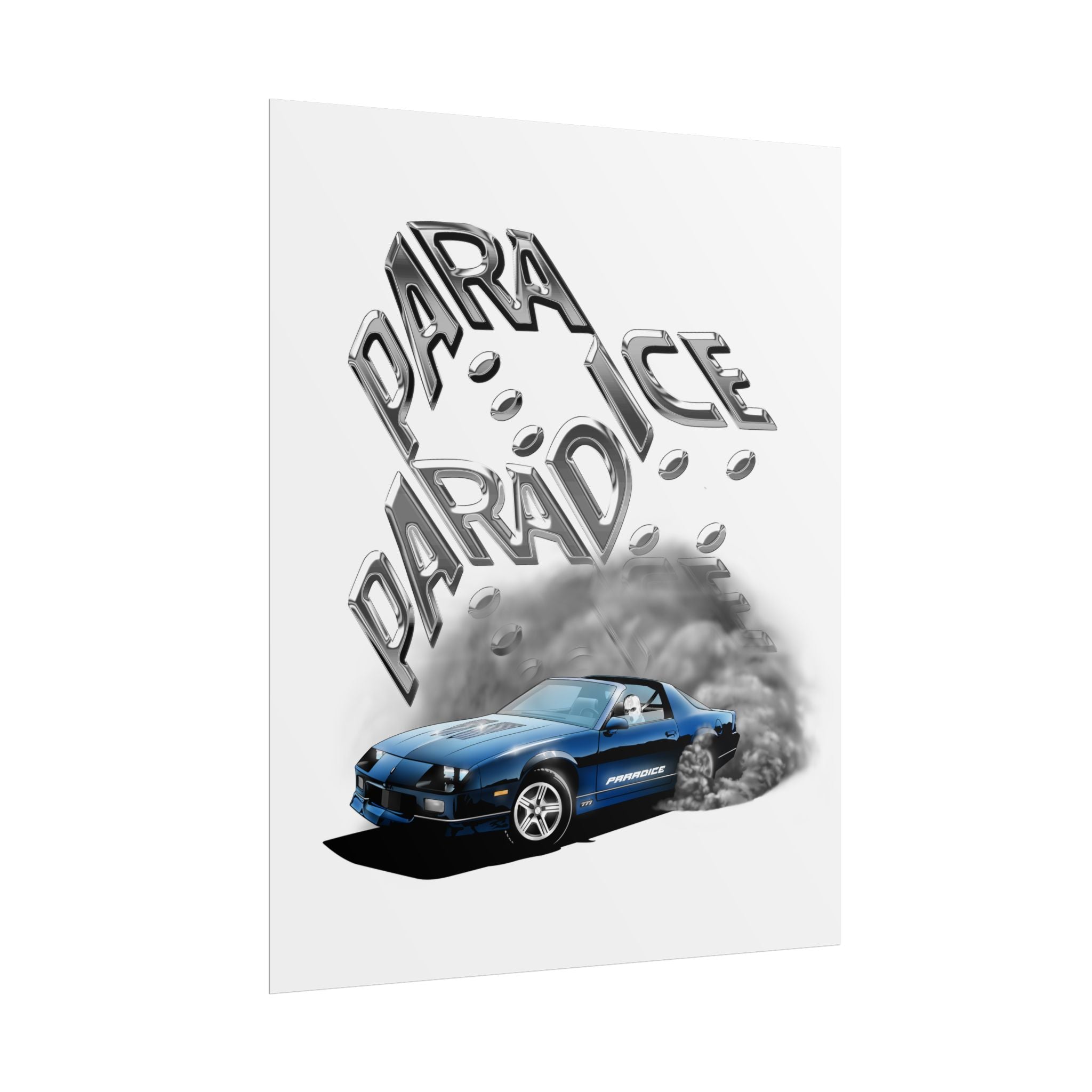 IROC-Z Burnout Poster – Paradice Worldwide
